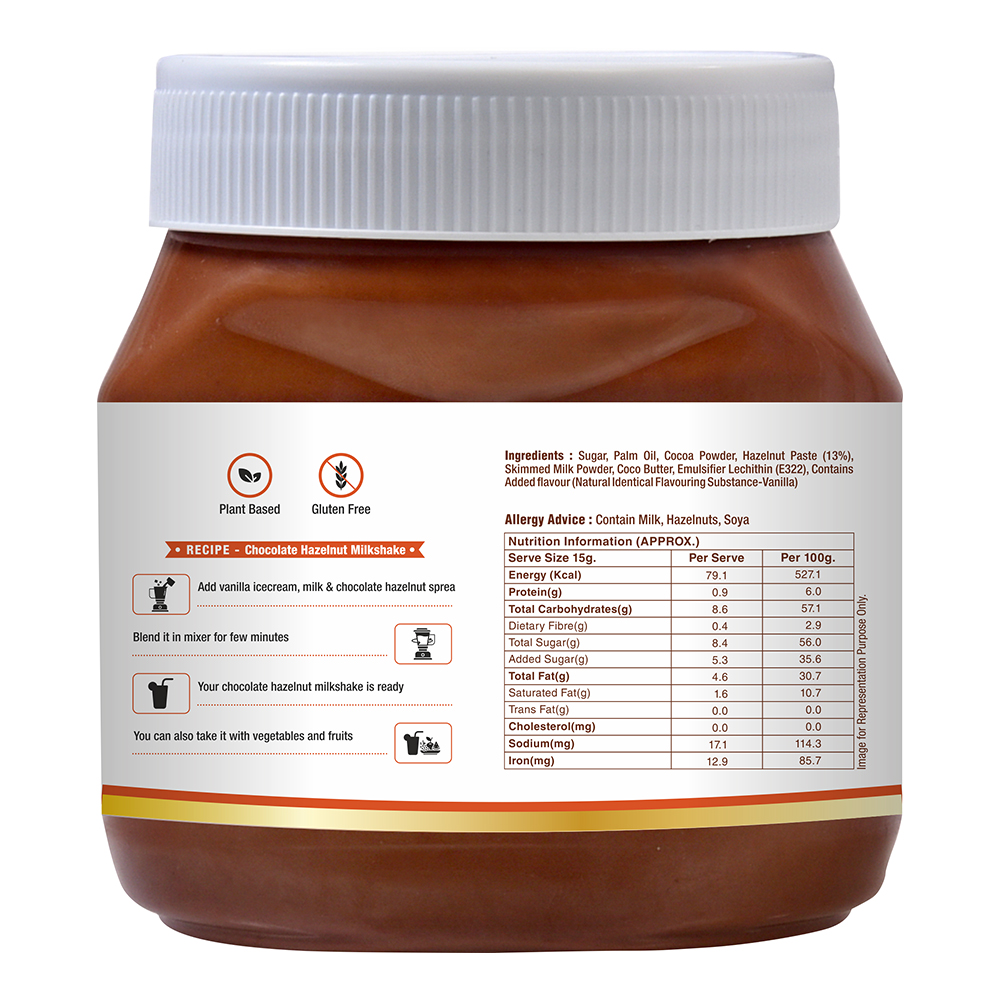 CROPINO Chocolate Hazelnut Spread | Chocolate Spread